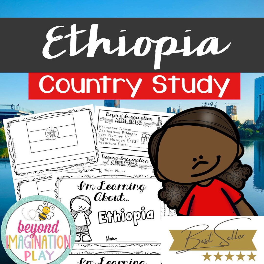 DELUXE Ethiopia Country Study *BEST SELLER* Comprehension, Activities ...