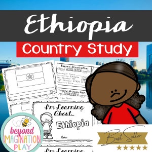 DELUXE Ethiopia Country Study *BEST SELLER* Comprehension, Activities ...