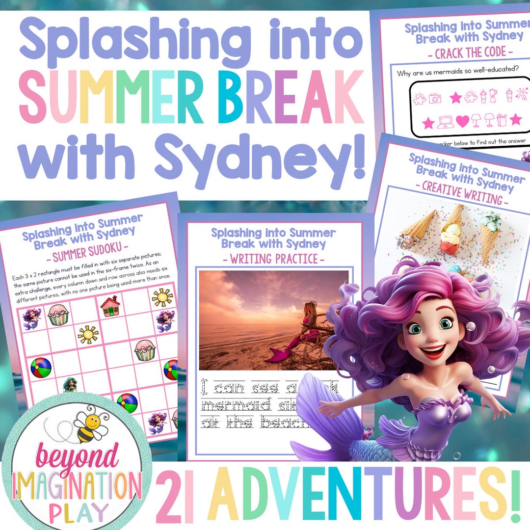Summer Activities for Summer Break | at Home Printables | Activities ...