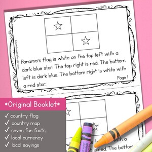 Panama Country Study Worksheets | Printable Geography Fun Activities ...