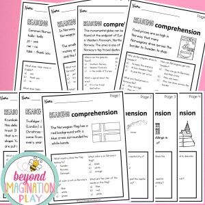 DELUXE Norway Country Study *BEST SELLER* Comprehension, Activities ...