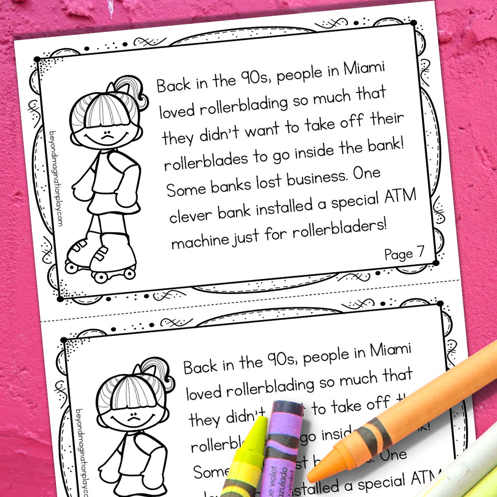 50 States Project | Florida Facts Activities Worksheets Reading ...