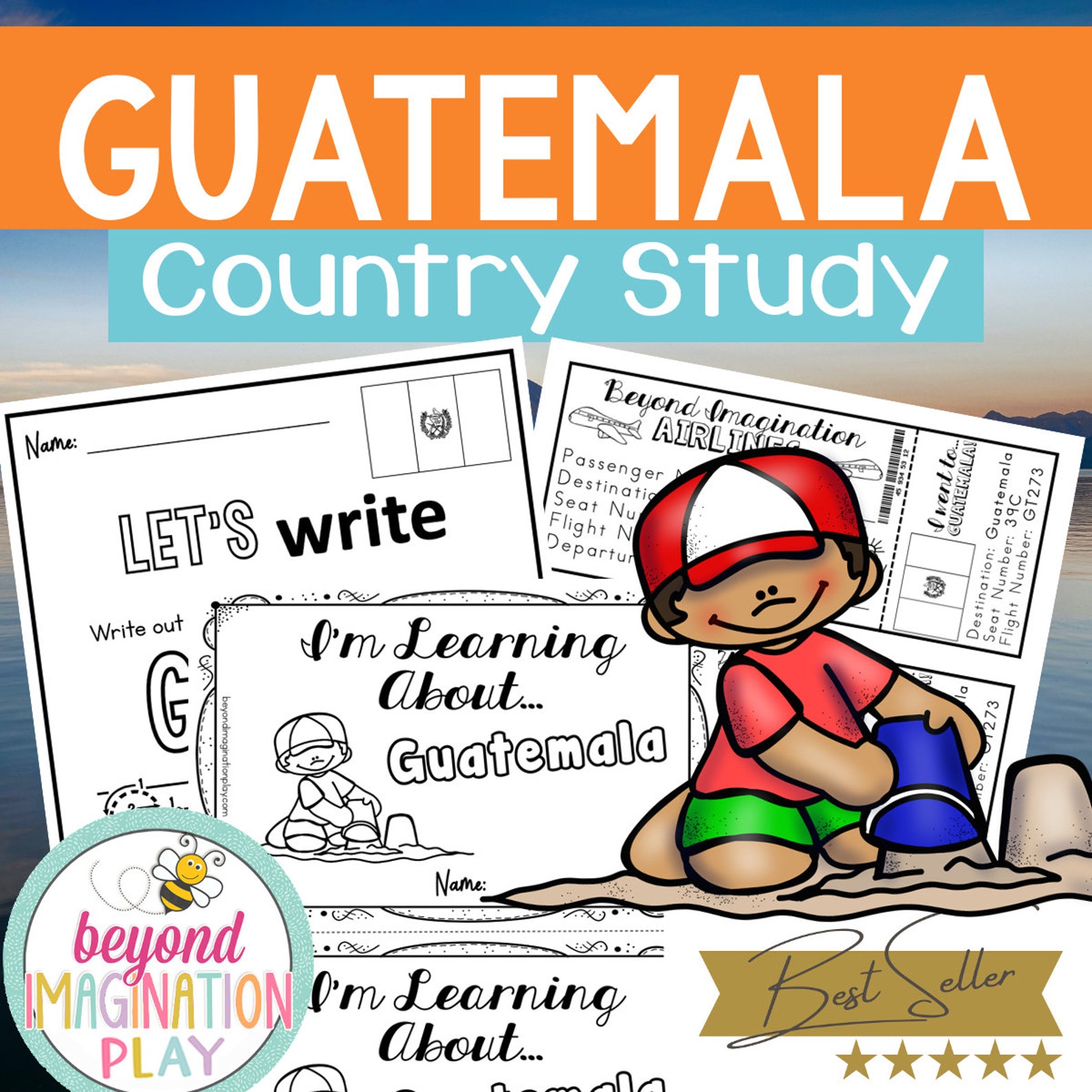 DELUXE Guatemala Country Study *BEST SELLER* Comprehension, Activities ...