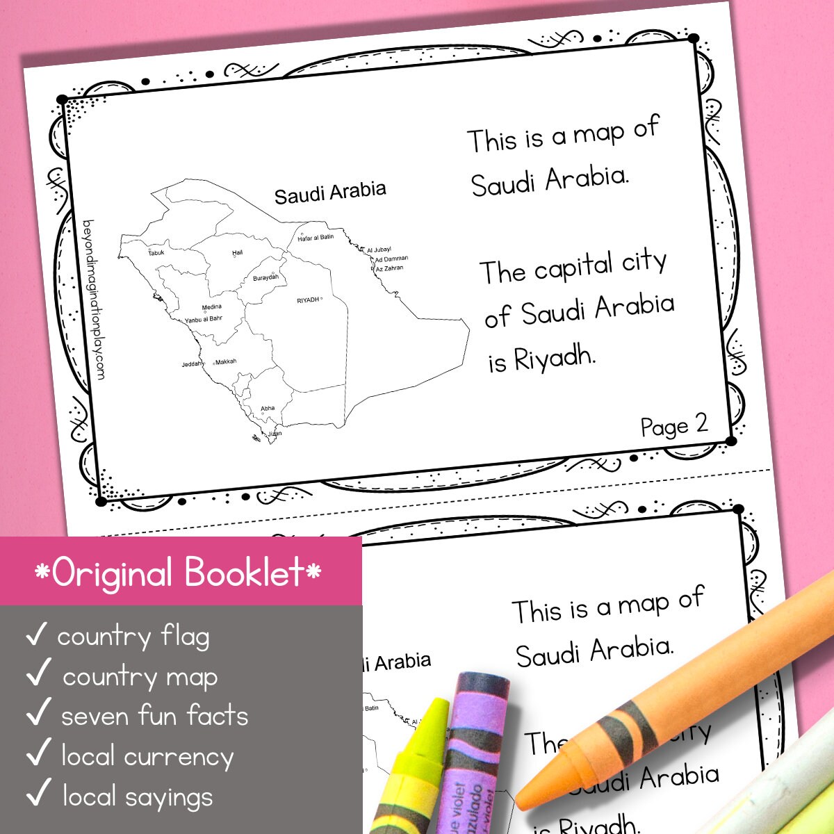 DELUXE Saudi Arabia Country Study *BEST SELLER* Comprehension ...