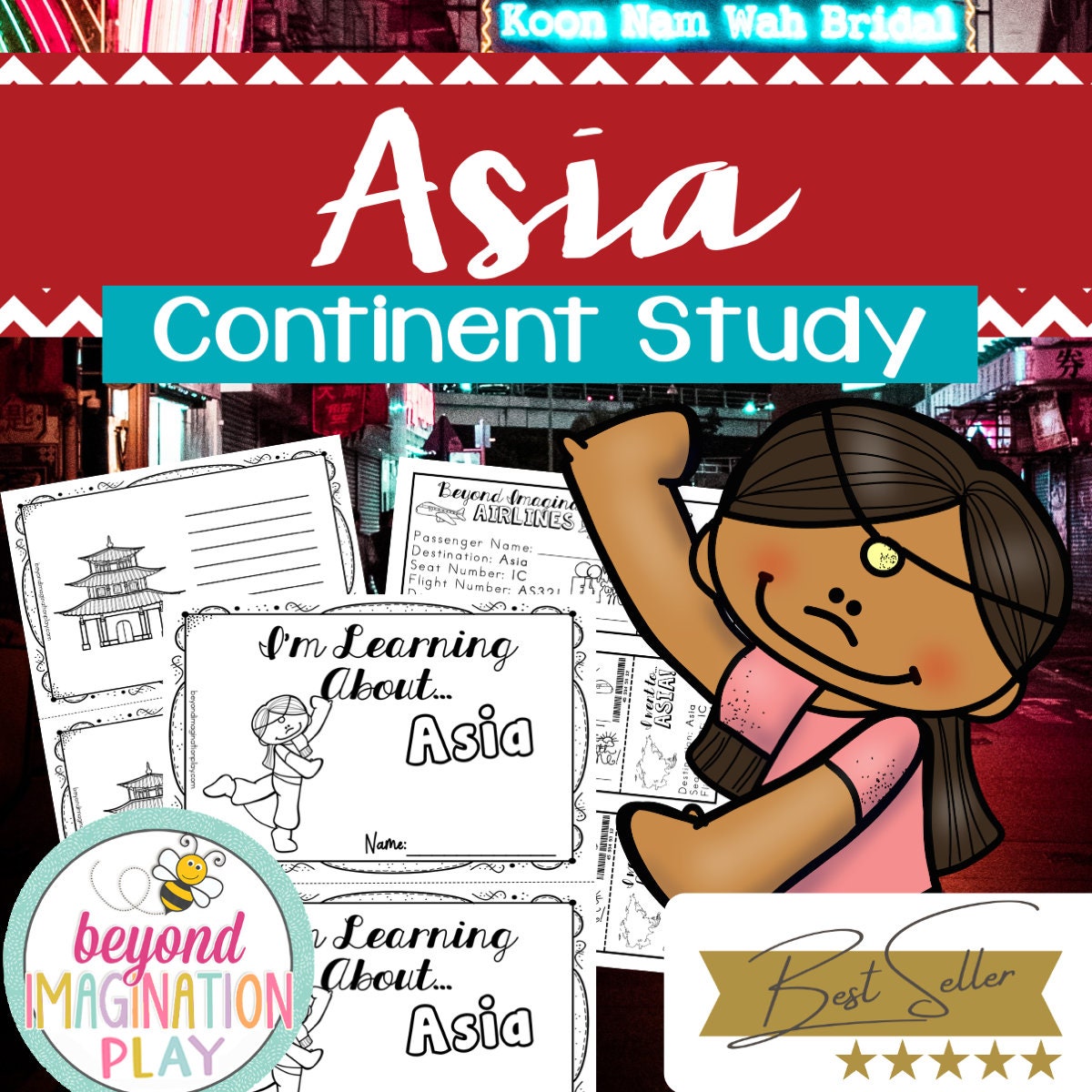 Value Bundle Asia Continent Study Instant Digital Download Printable ...