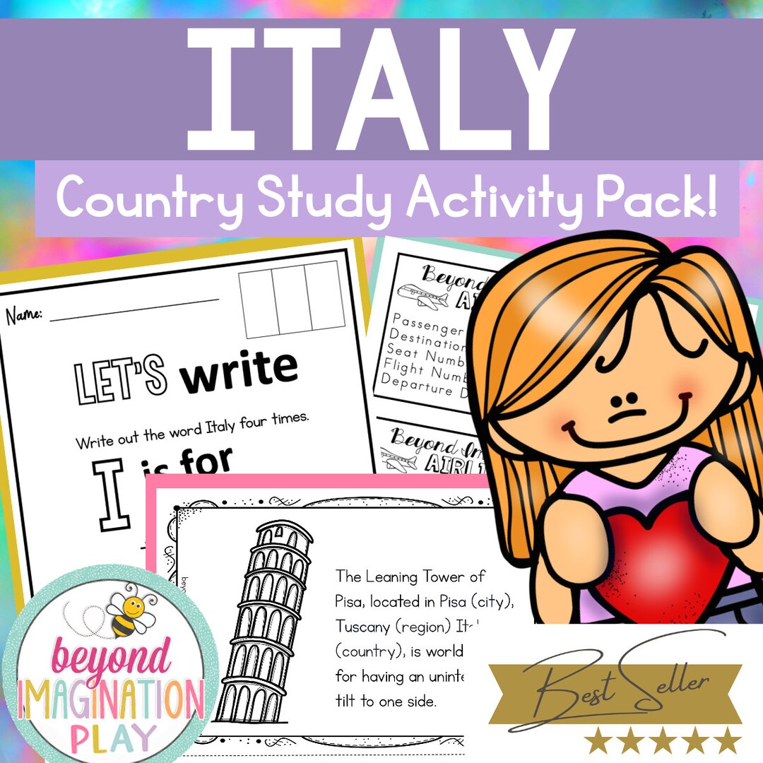 Value Bundle Italy Country Study *BEST SELLER* Comprehension ...