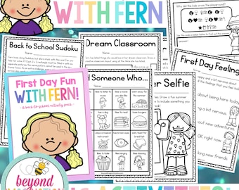 Beginning of the Year Activities for Middle School | First Day Fun ...