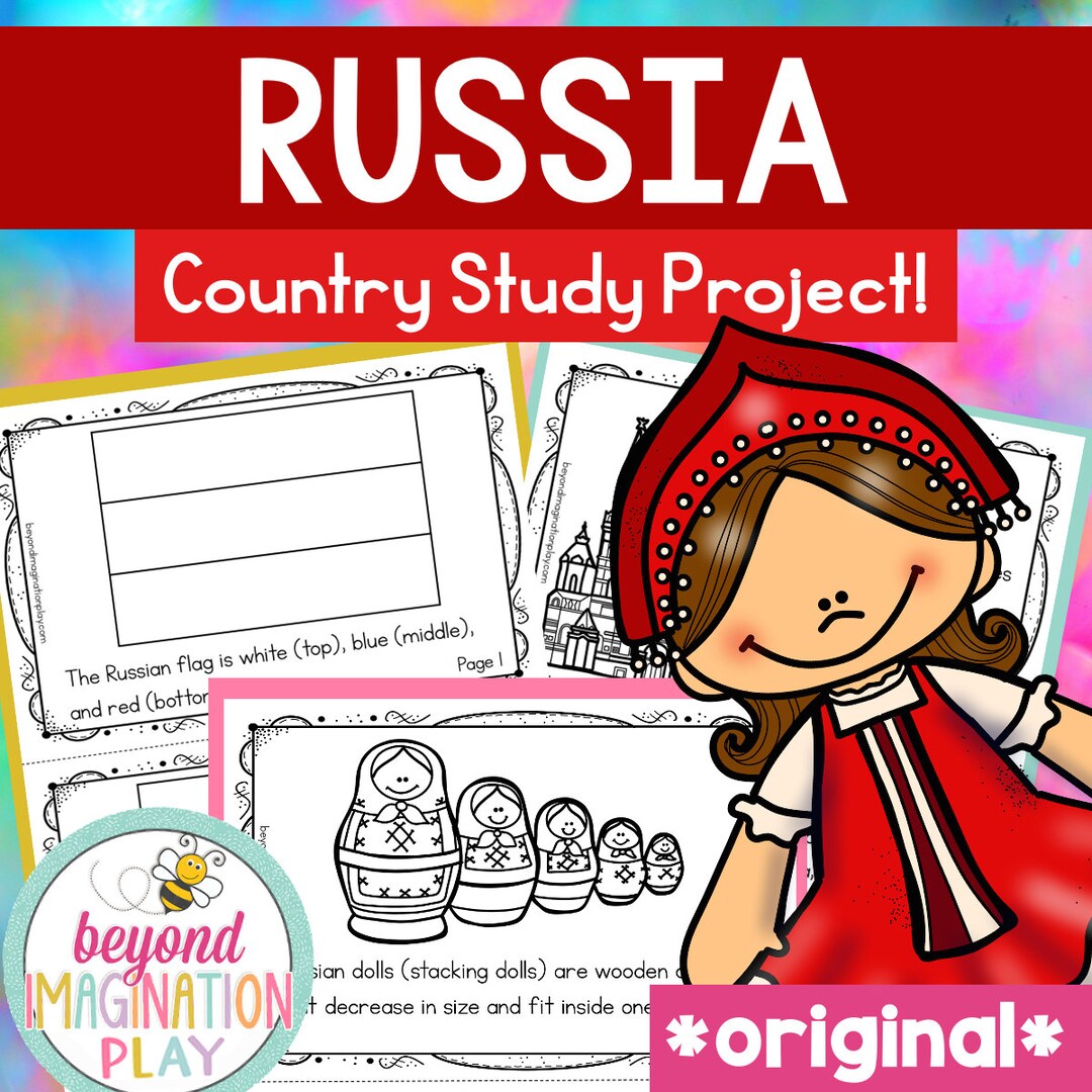 ORIGINAL Russia Country Study | Instant Digital Download | Printable ...