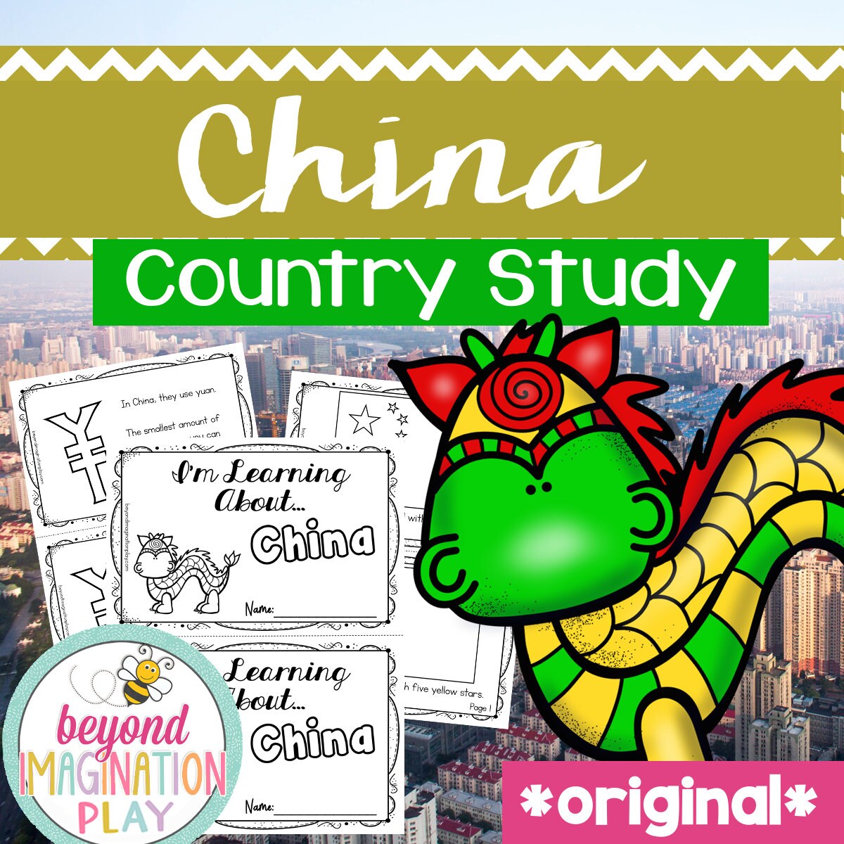 ORIGINAL China Country Study Instant Digital Download Printable ...