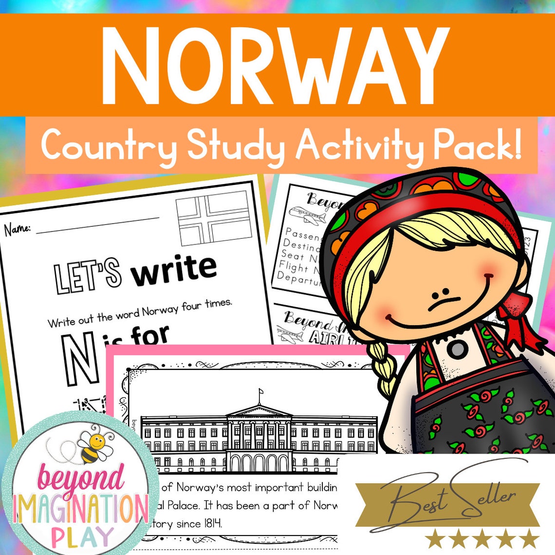 DELUXE Norway Country Study *BEST SELLER* Comprehension, Activities ...