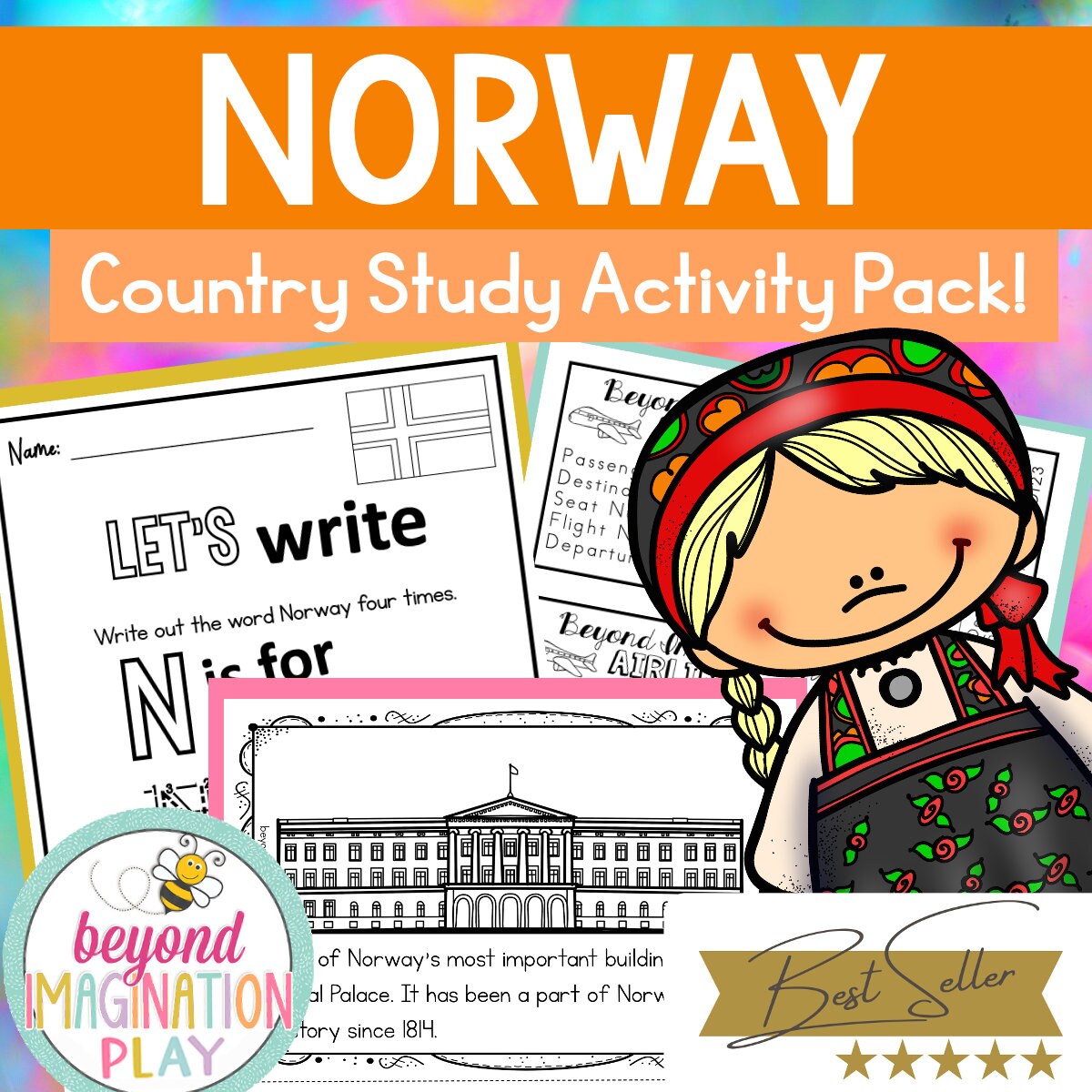 DELUXE Norway Country Study *BEST SELLER* Comprehension, Activities ...