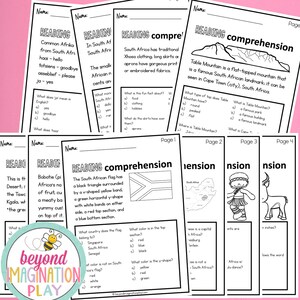 ORIGINAL South Africa Country Study | Instant Digital Download ...