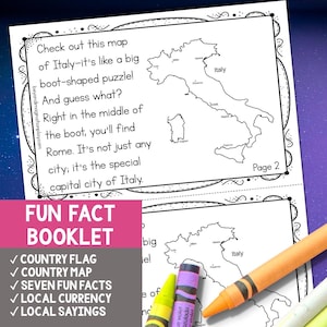 ORIGINAL Italy Country Study | Instant Digital Download | Printable ...