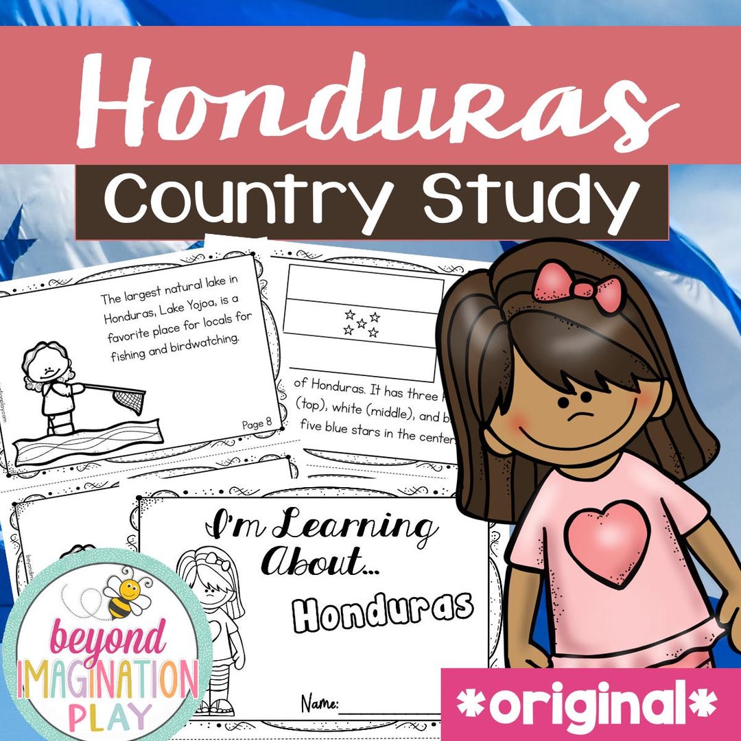 ORIGINAL Honduras Country Study | Instant Digital Download | Printable ...