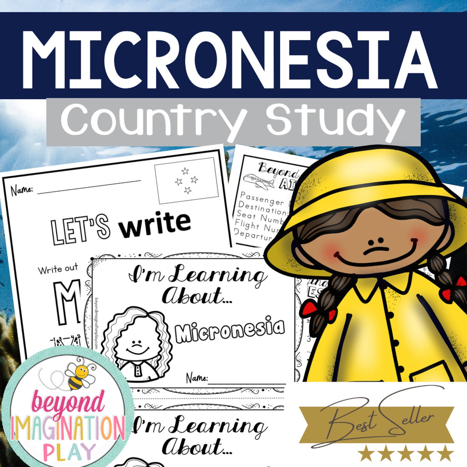 DELUXE Micronesia Country Study *BEST SELLER* Comprehension, Activities ...