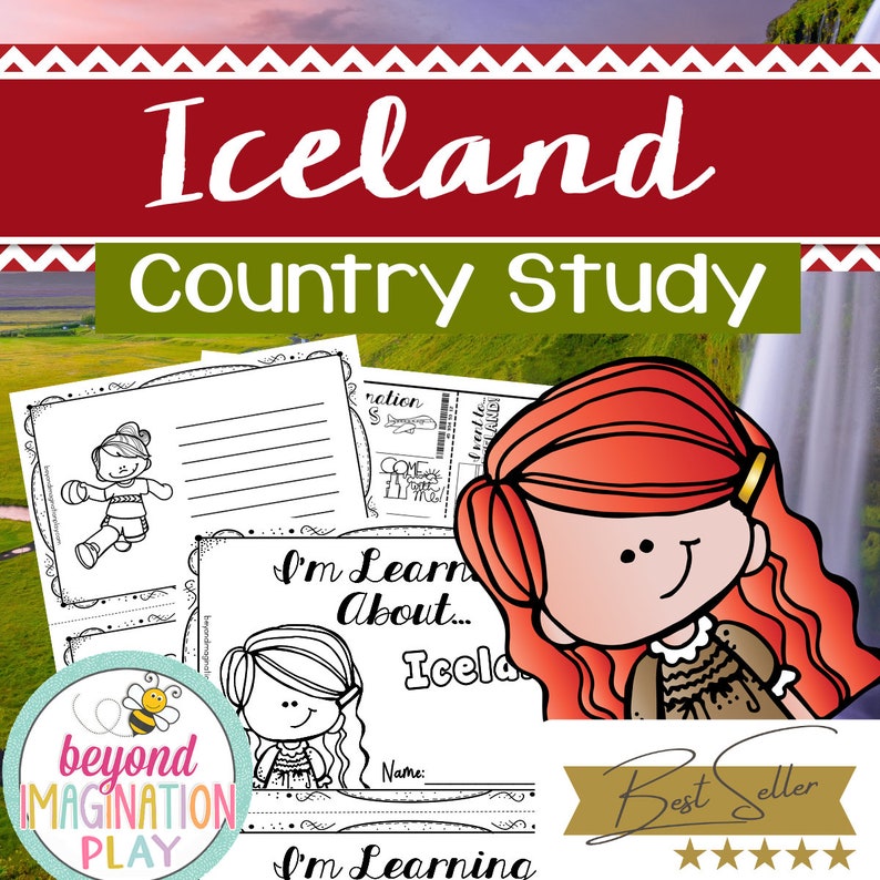 DELUXE Iceland Country Study *BEST SELLER* Comprehension, Activities ...
