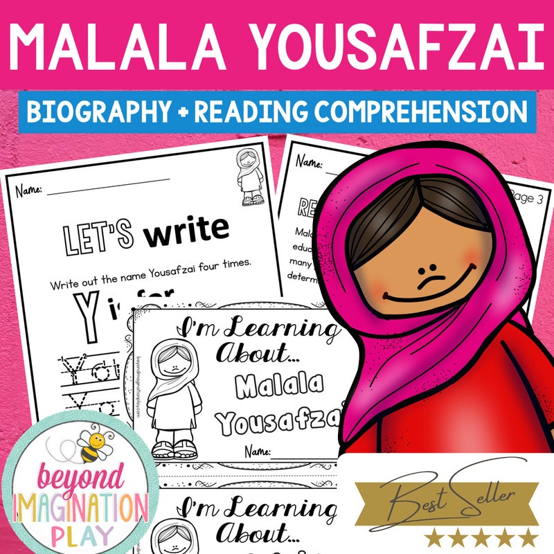 Malala Yousafzai - Etsy