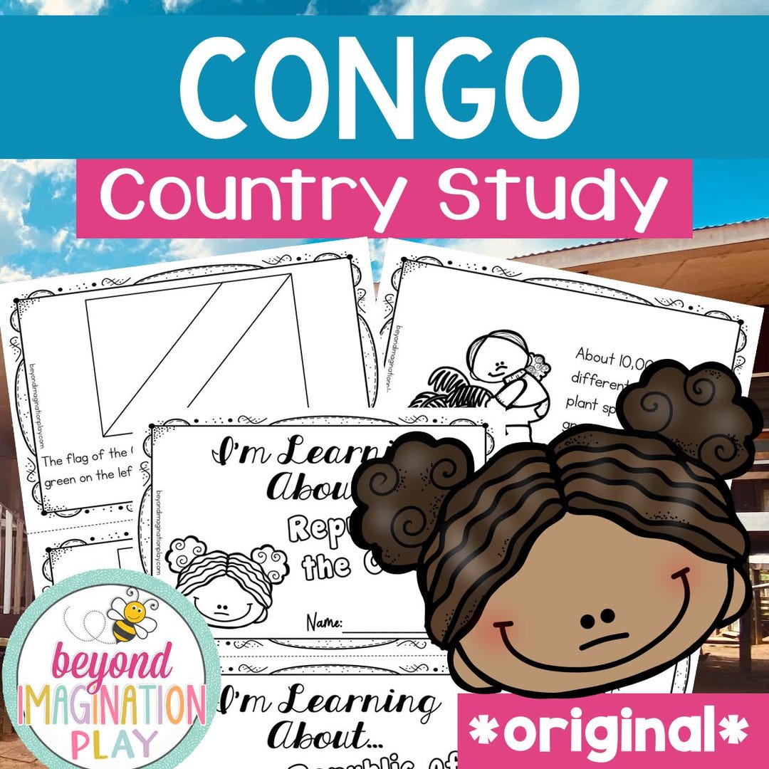 ORIGINAL Republic of Congo Country Study | Instant Digital Download ...
