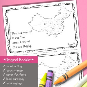 DELUXE China Country Study *BEST SELLER* Comprehension, Activities ...