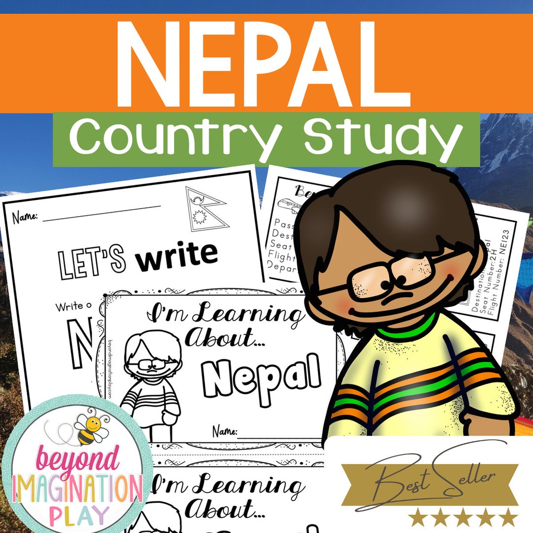 ORIGINAL Nepal Country Study | Instant Digital Download | Printable ...