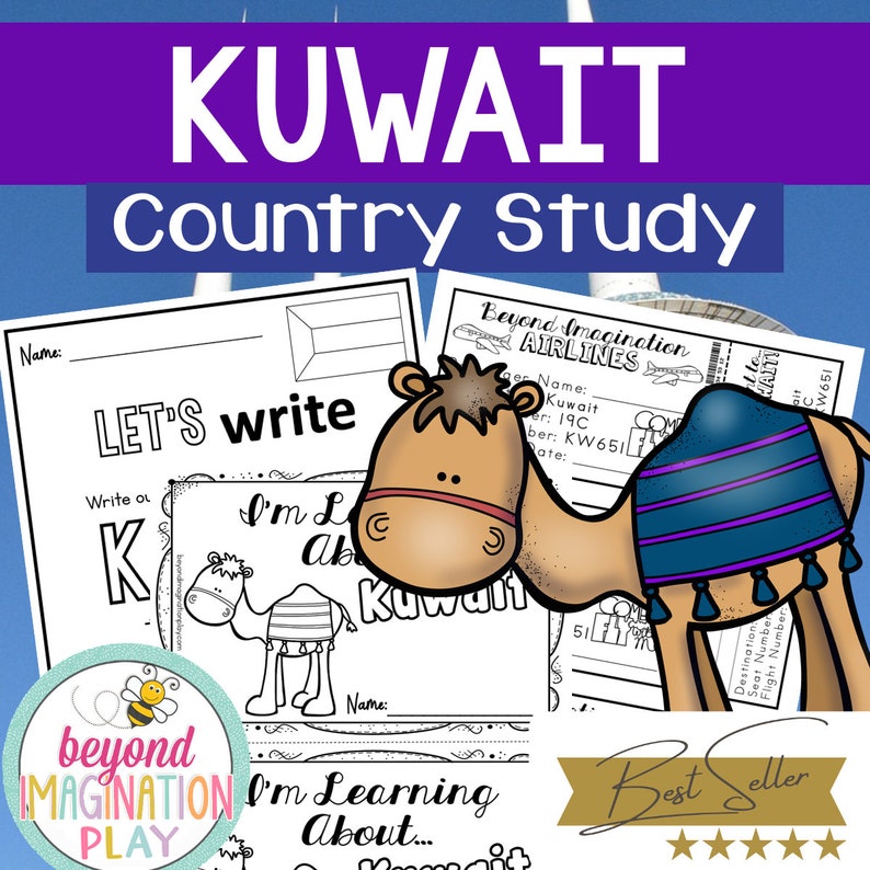 DELUXE Kuwait Country Study *BEST SELLER* Comprehension, Activities ...
