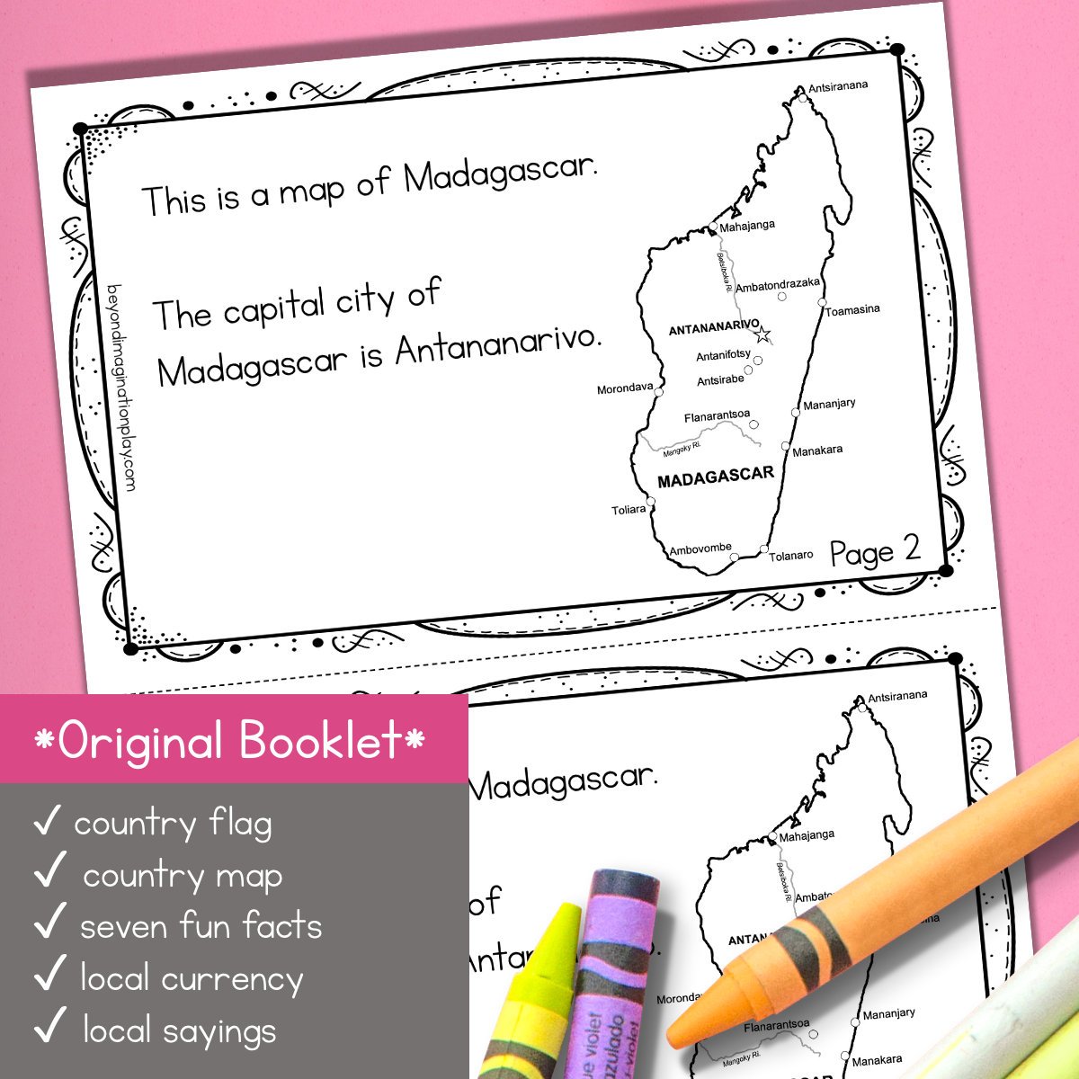 Madagascar Country Study | Instant Digital Download | Printable ...