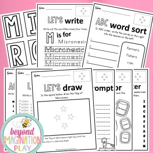 DELUXE Micronesia Country Study *BEST SELLER* Comprehension, Activities ...