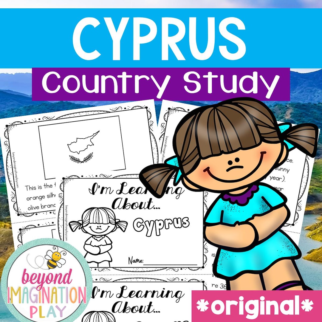 ORIGINAL Cyprus Country Study | Instant Digital Download | Printable ...