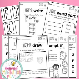 DELUXE Fiji Country Study *BEST SELLER* Comprehension, Activities ...