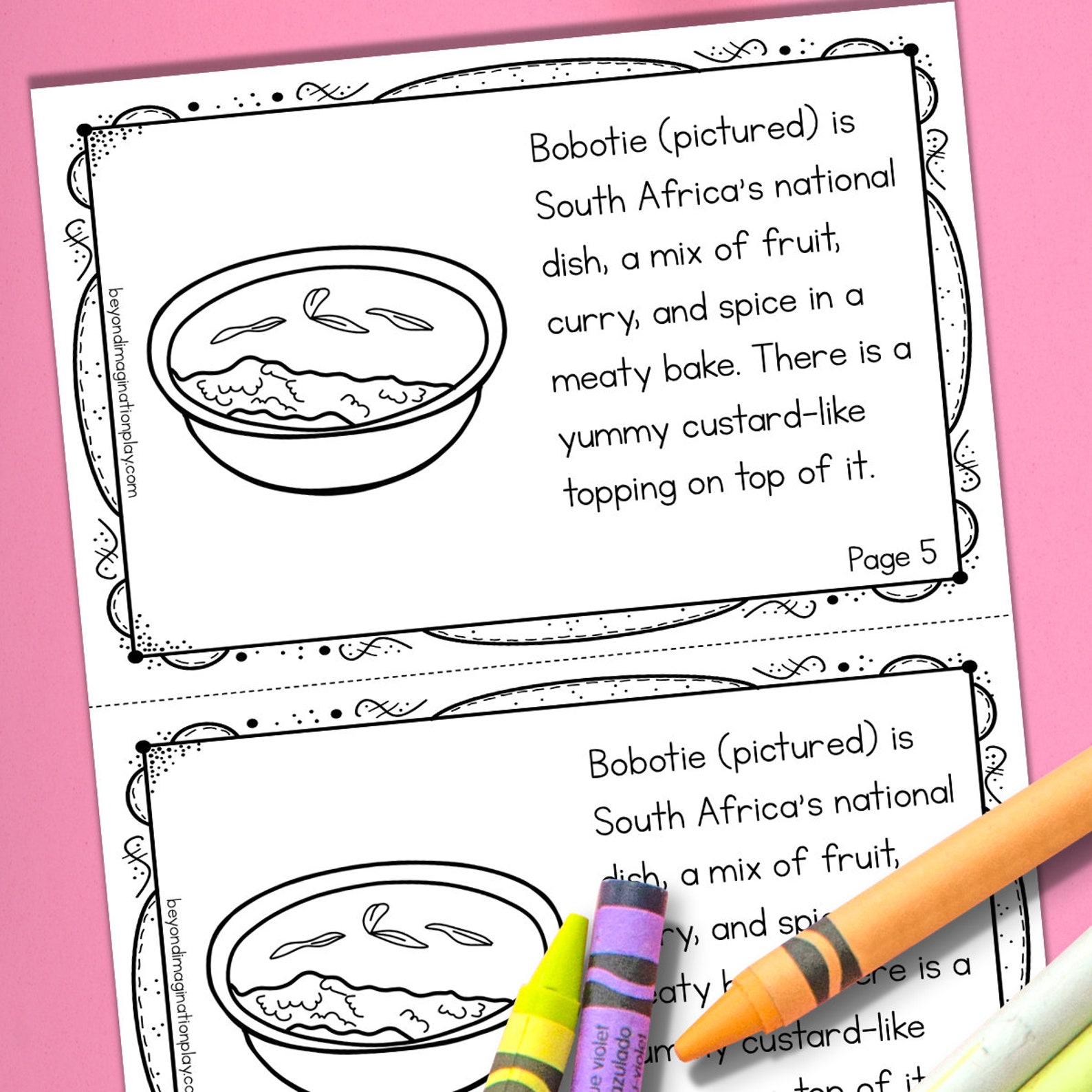 South Africa Country Study *BEST SELLER* Comprehension, Activities Play ...