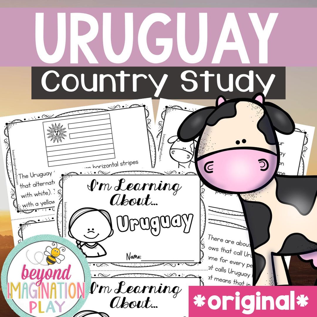 Uruguay Country Study Worksheets | Printable Geography Fun Activities ...