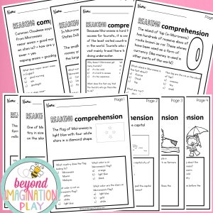 DELUXE Micronesia Country Study *BEST SELLER* Comprehension, Activities ...