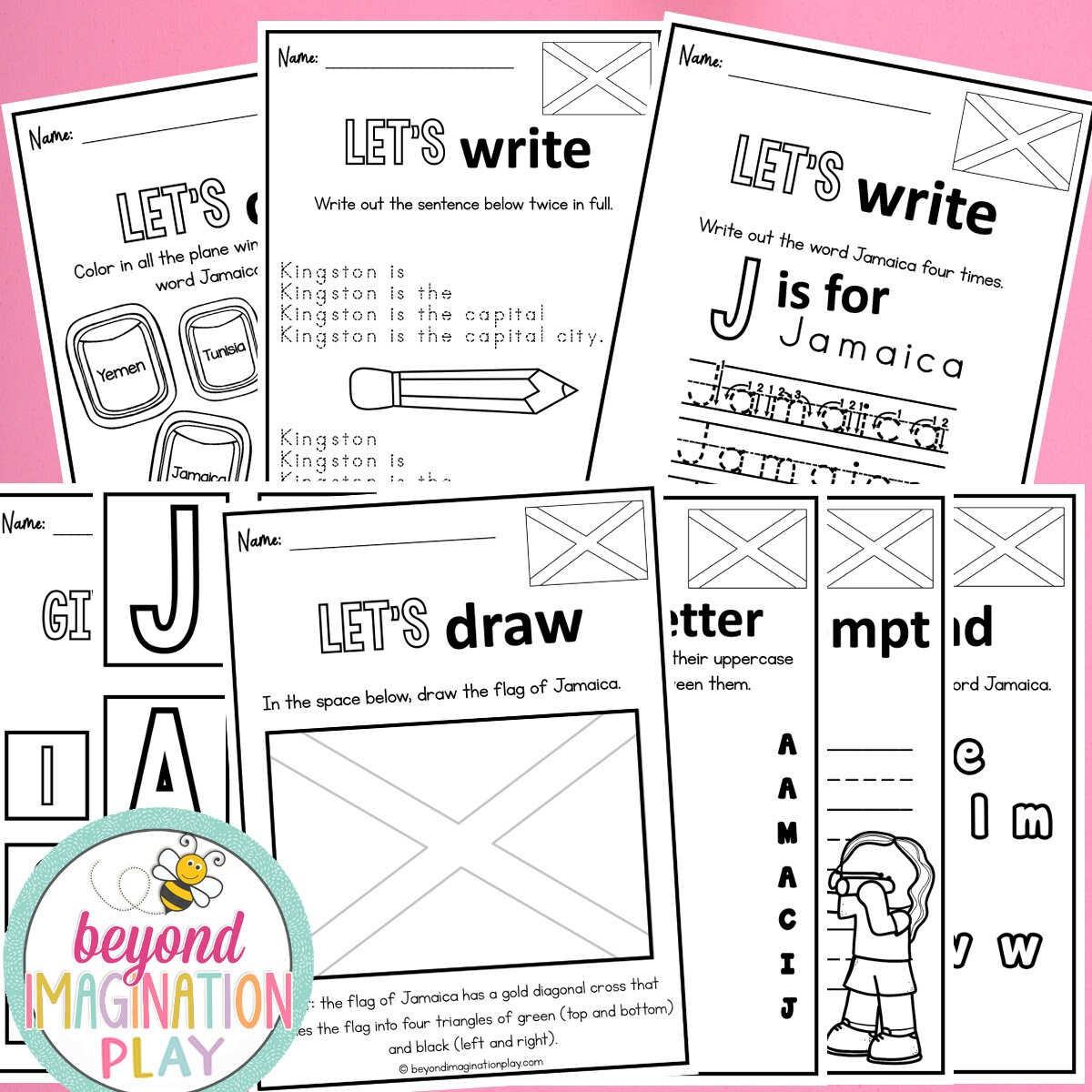 DELUXE Jamaica Country Study *BEST SELLER* Comprehension, Activities ...