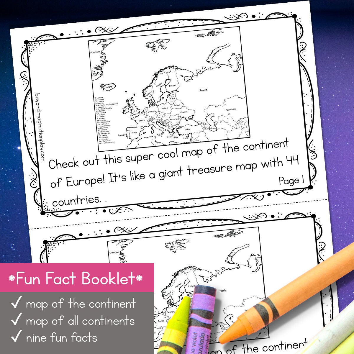 Value Bundle Europe Continent Study | Instant Digital Download ...