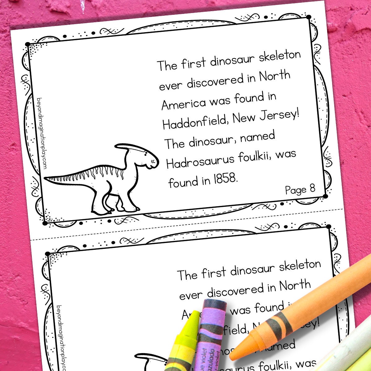 50 States Project | New Jersey Facts Activities Worksheets Reading ...