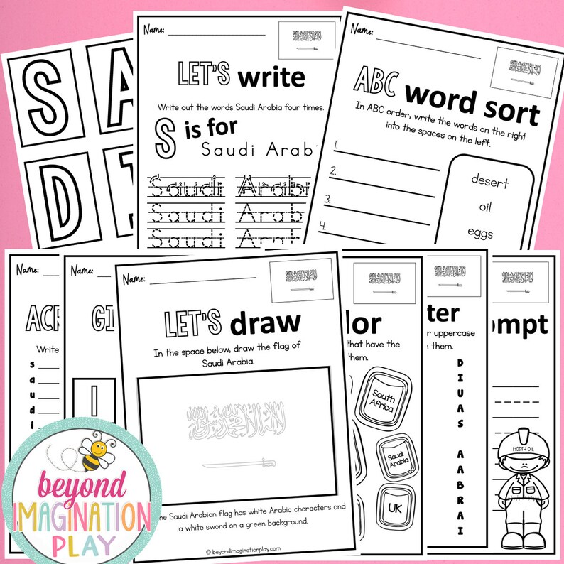 DELUXE Saudi Arabia Country Study *BEST SELLER* Comprehension ...