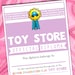 Toy Store Play Pretend Printables | Instant Digital Download | Dramatic ...