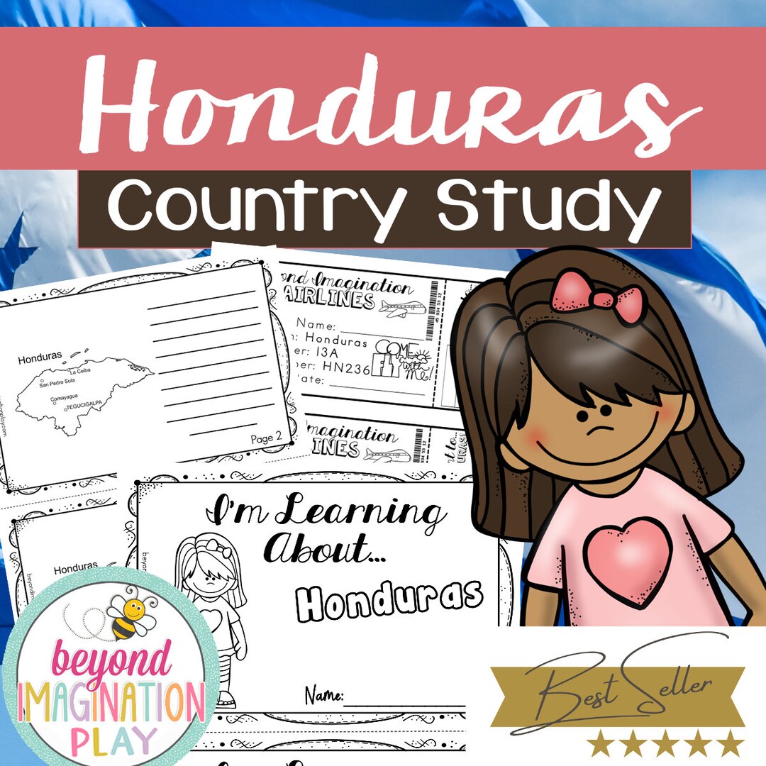DELUXE Honduras Country Study *BEST SELLER* Comprehension, Activities ...