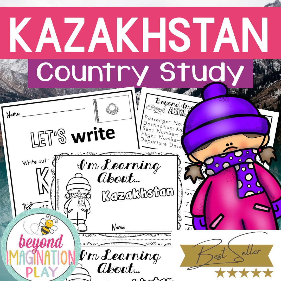 DELUXE Kazakhstan Country Study *BEST SELLER* Comprehension, Activities ...