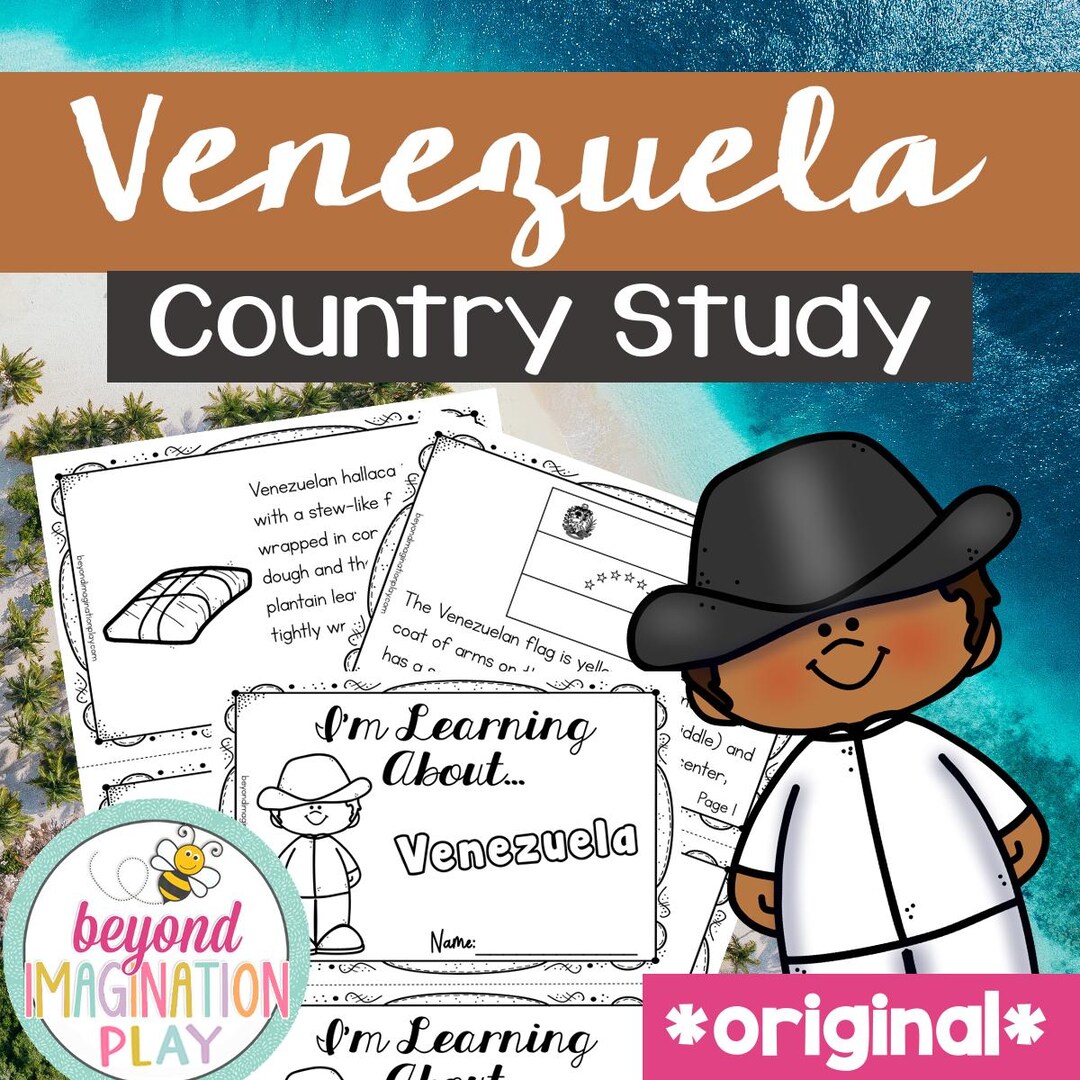 Venezuela Country Study Worksheets | Printable Geography Fun Activities ...