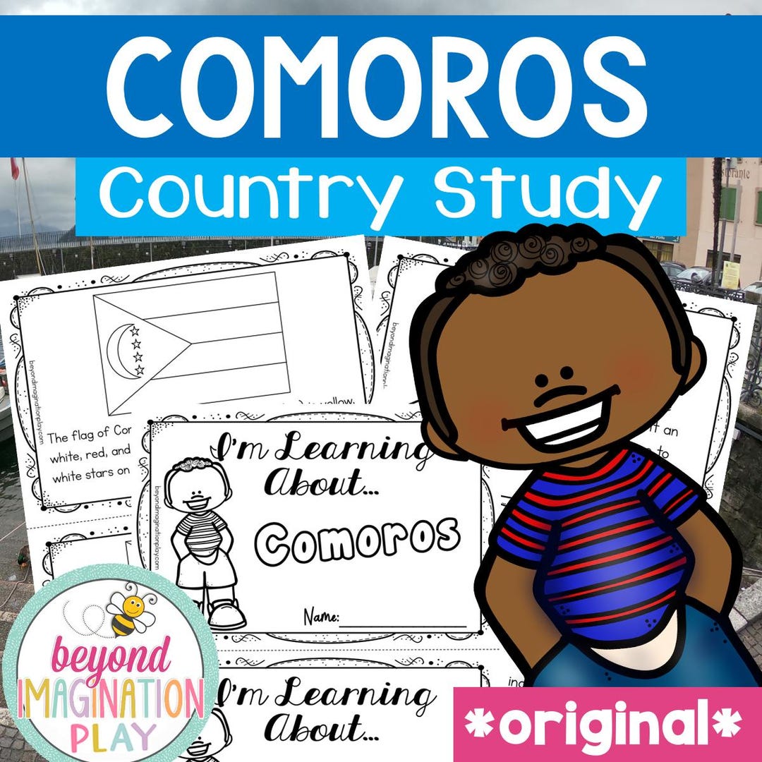 ORIGINAL Comoros Country Study | Instant Digital Download | Printable ...