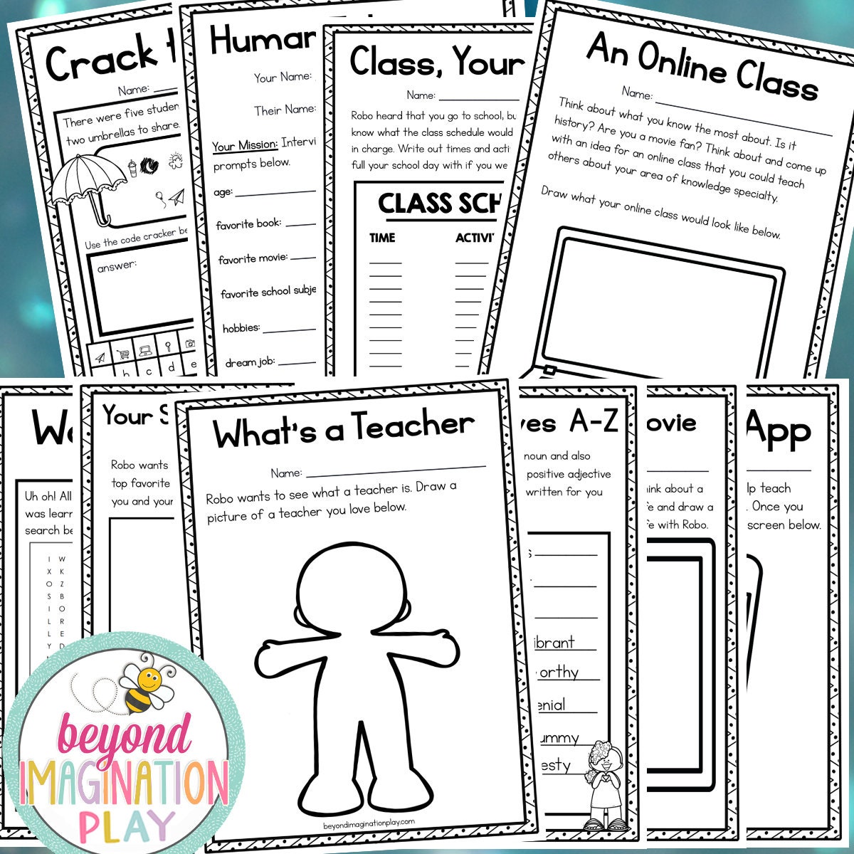 First Day Fun for Middle School | Beginning of the Year Back to School ...