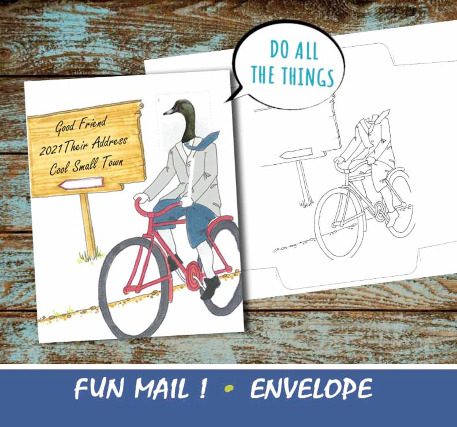 Quirky Envelope Collection - Etsy