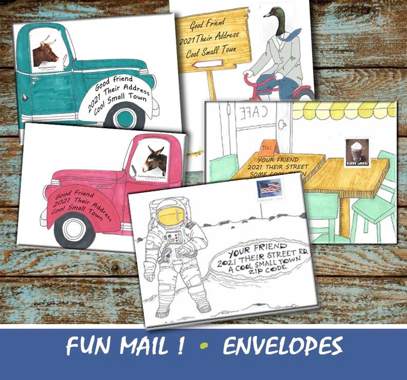 Quirky Envelope Collection - Etsy