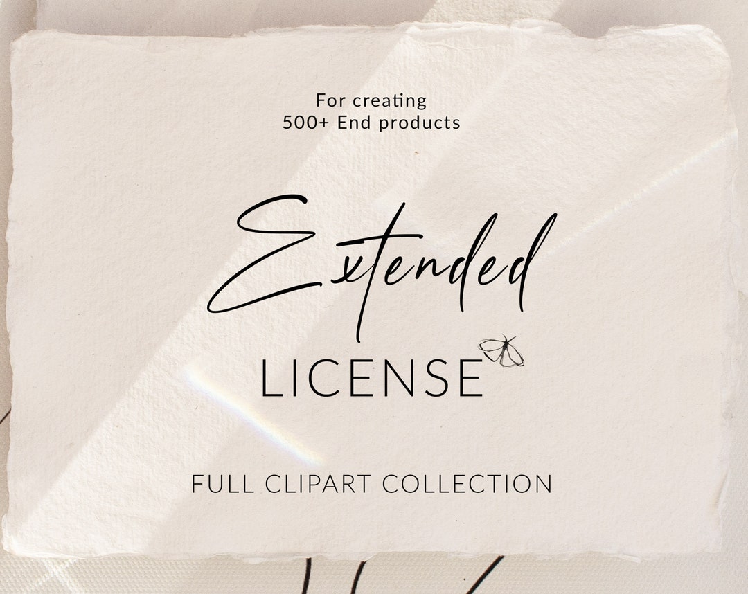 Extended License: Clipart Collection From Ines Beatriz Design - Etsy