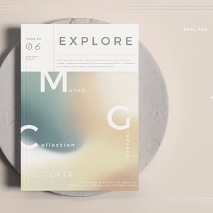Muted Gradients Texture Collection | Soft Color, Minimal, Boho ...