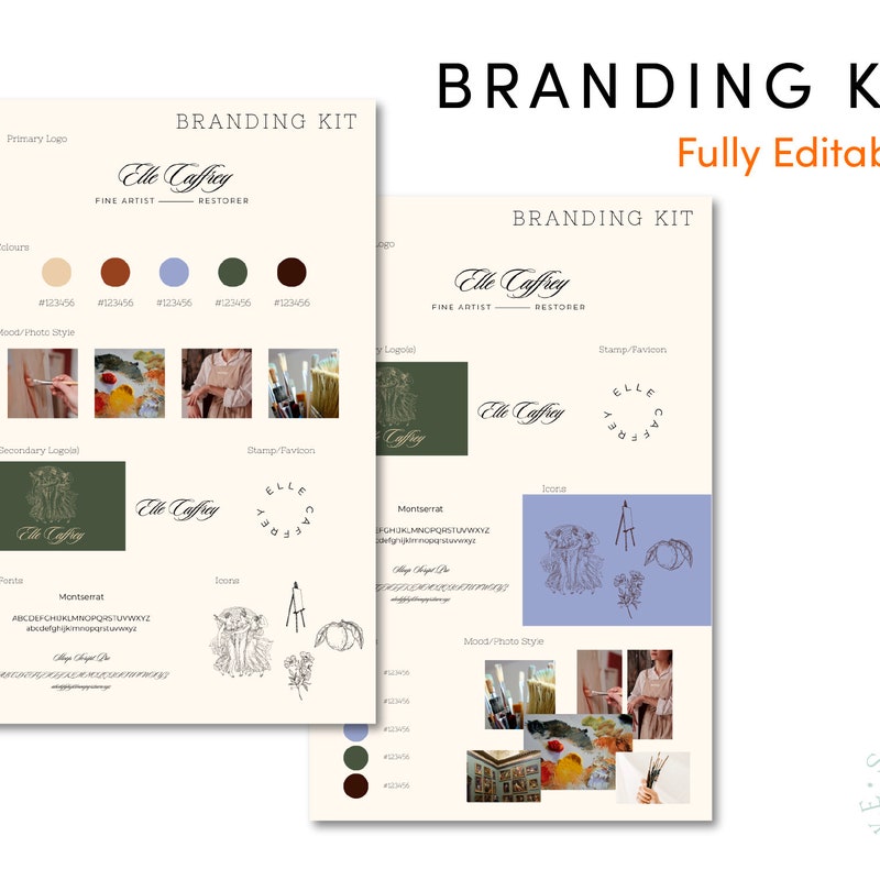 Premade Branding Kit - Etsy