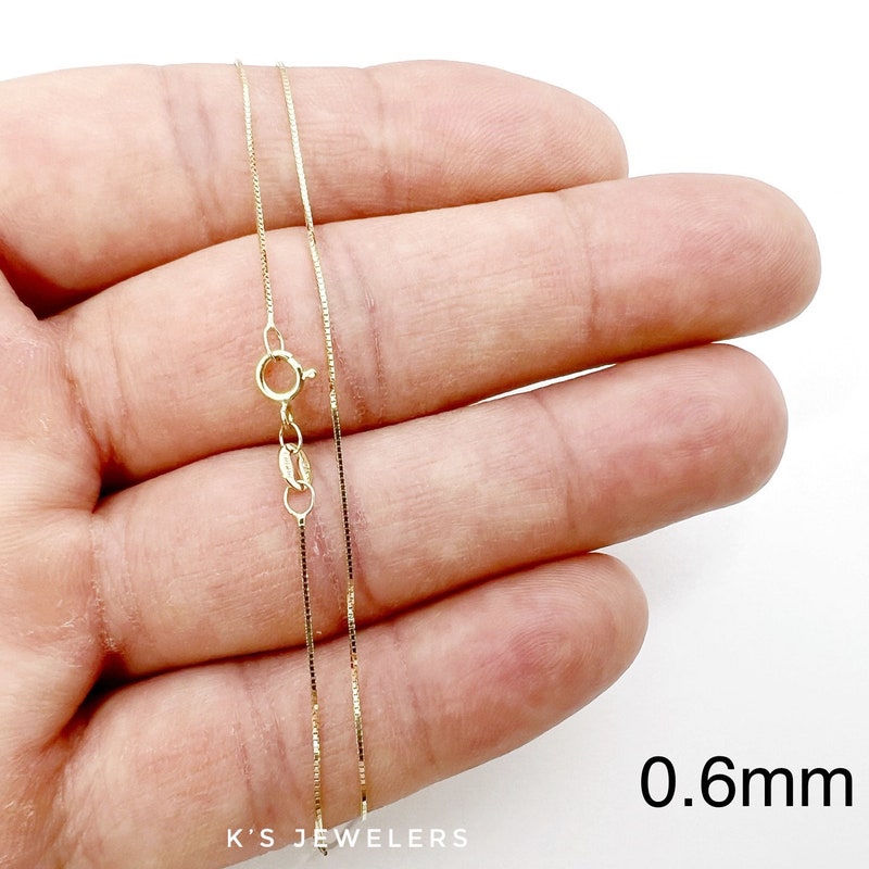 Square Curb Chain 14k - Etsy