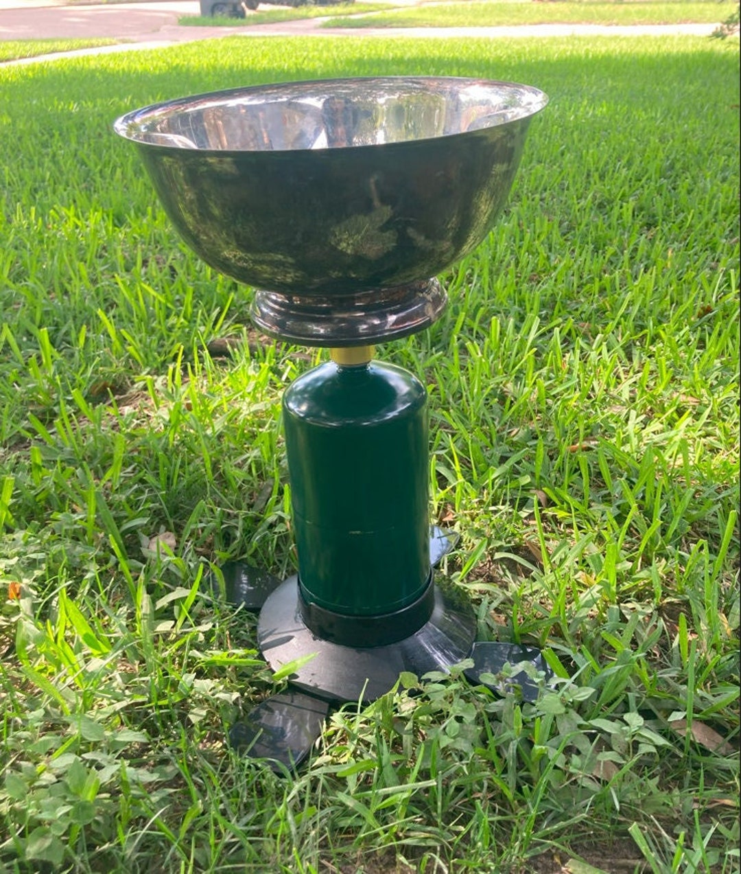 Antique Deep Brass Bowl Fire Bubbler / Propane Bubbles - Etsy