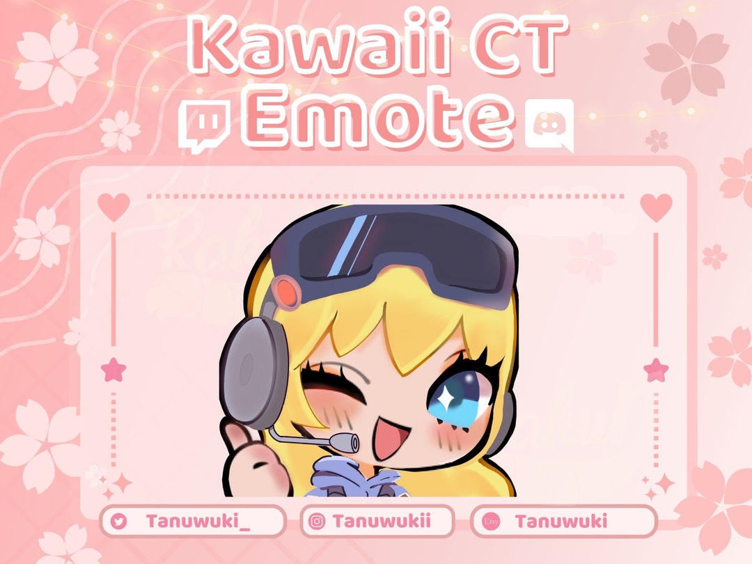 Csgo Emote CS:GO CS Cs2 Emote Kawaii Ct Twitch Discord - Etsy